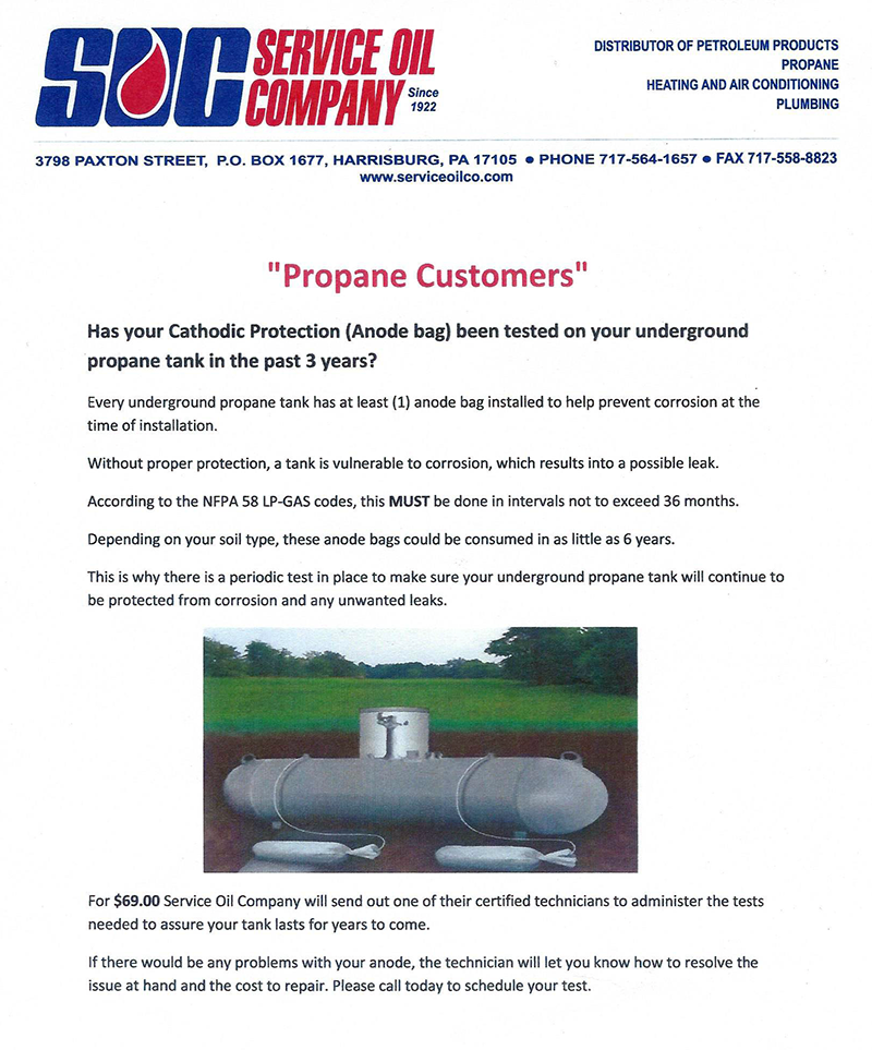Anode Bags For Propane Tanks
